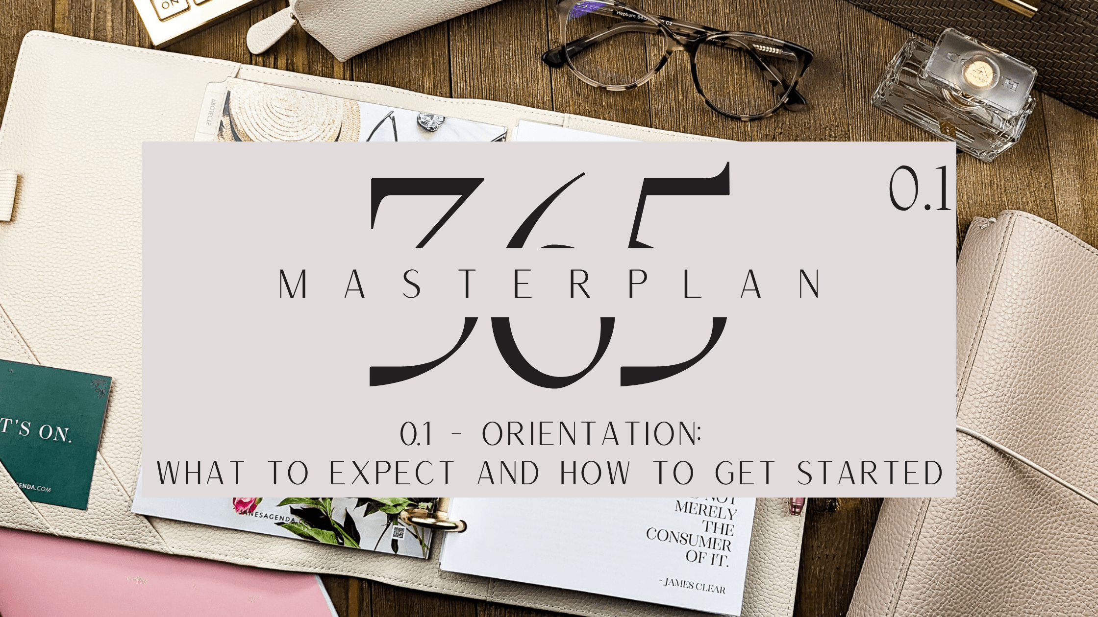 Masterplan 365: Start Your Productivity Transformation Today – Jane's Agenda®