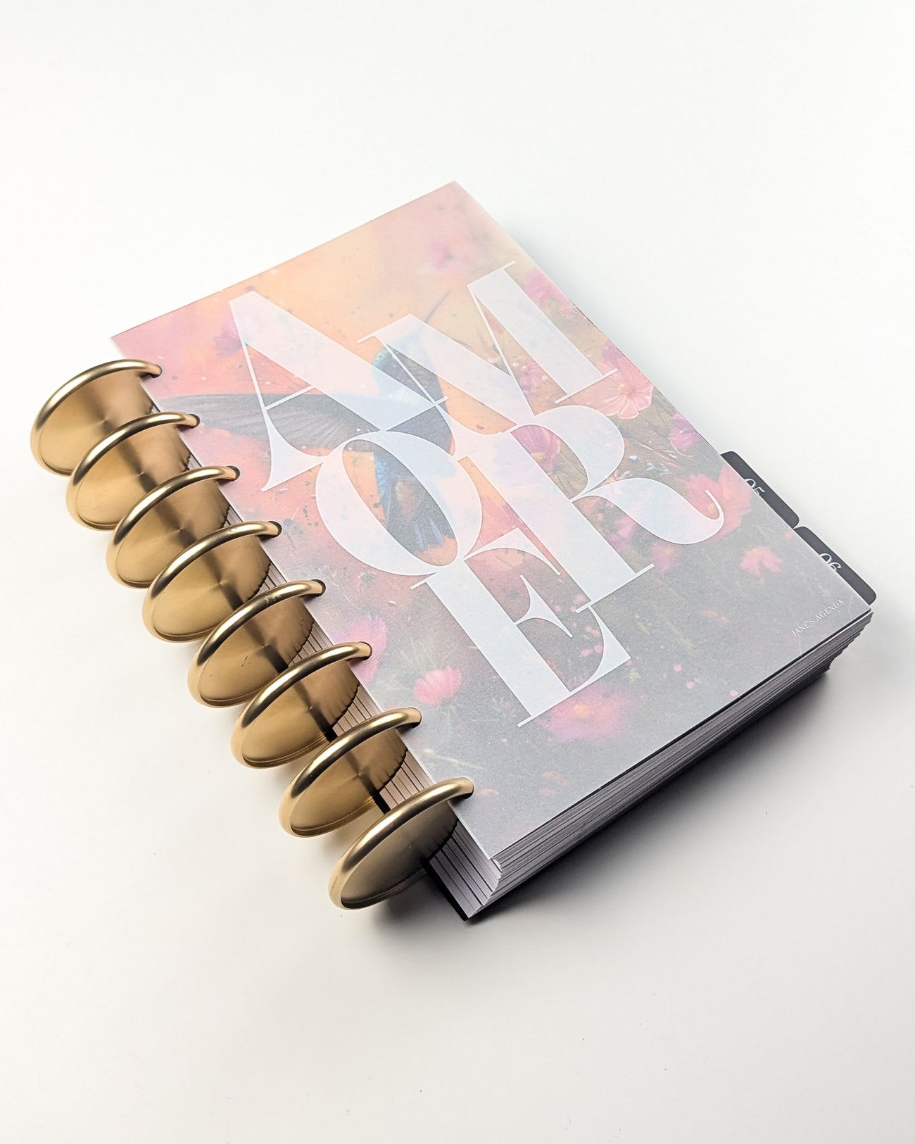 Metal Binding Discs | Rose Gold | Discbound planners | Jane's Agenda®