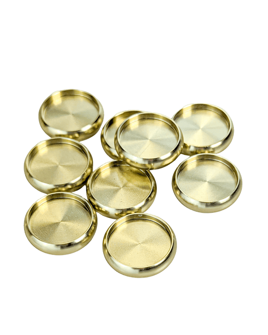 Light Gold Metal Binding Discs | Champagne | For Discbound Planners