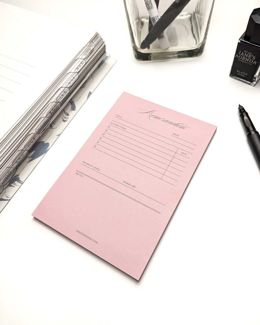 Memorandum Note Pad | Adhesive Sticky Notes | Jane's Agenda®