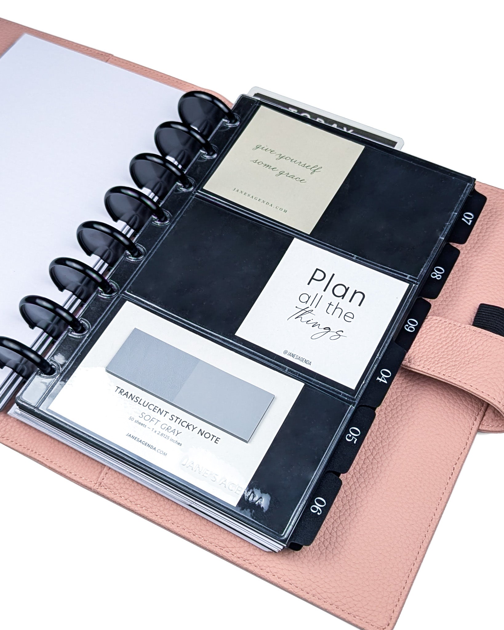 Planner Sleeve with Pockets | Discbound | Jane's Agenda®