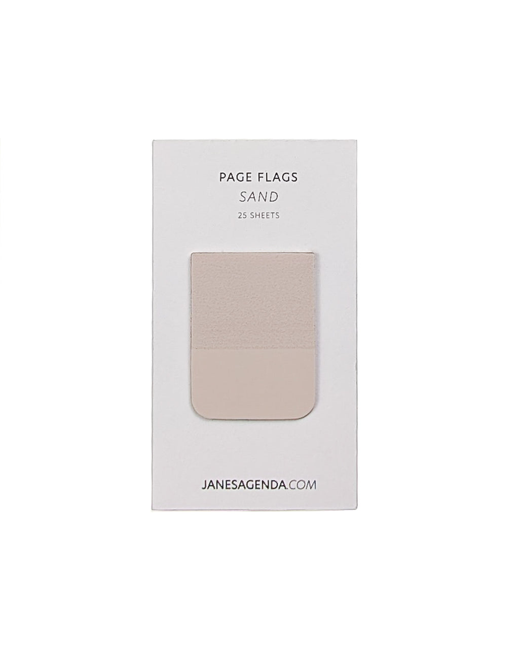 Sand Page Flags | P.E.T. Adhesive Notes | Beige | Reference – Jane's ...